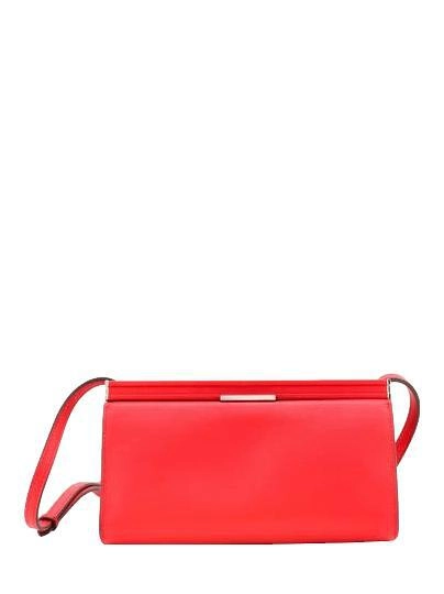 Hermès Clic-h Shoulder Bag Evercolor 21 - Red