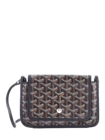 Goyard Plumet Clutch Wallet Coated Canvas - Black
