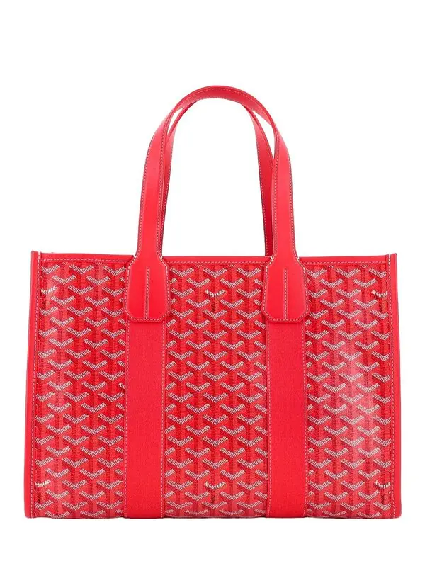 Goyard Villette Tote Coated Canvas Pm - Red