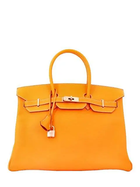 Hermès Candy Birkin Bag Epsom 35 - Yellow