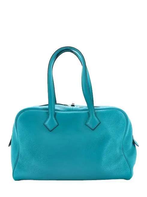 Hermès Victoria Ii Bag Clemence 35 - Blue