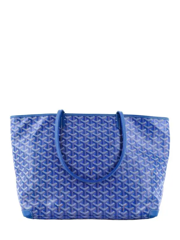 Goyard Artois Tote Coated Canvas Gm - Blue