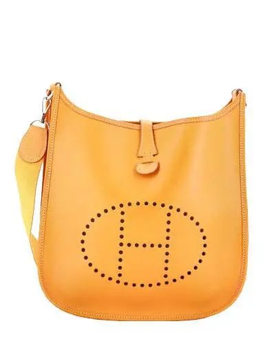 Hermès Evelyne Bag Gen I Chamonix Pm - White