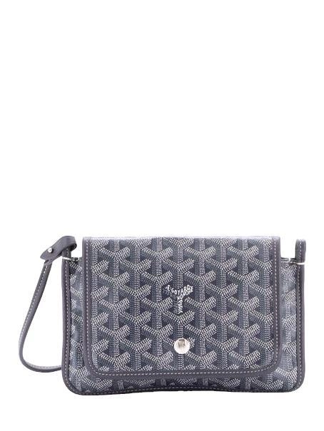 Goyard Plumet Clutch Wallet Coated Canvas - Grey