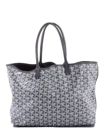 Goyard Anjou Reversible Tote Coated Canvas Pm - Grey