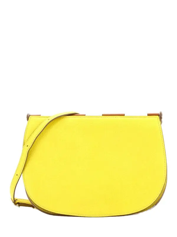 Hermès Saut Bag Clemence 25 - Yellow