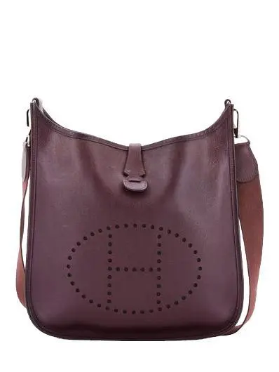 Hermès Evelyne Bag Gen Ii Epsom Pm - Red