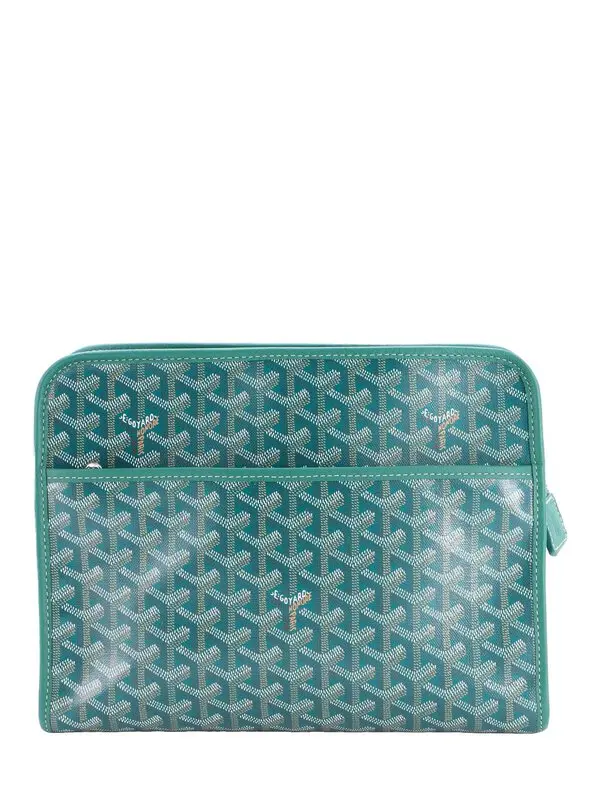 Goyard Jouvence Toiletry Pouch Coated Canvas Gm - Green