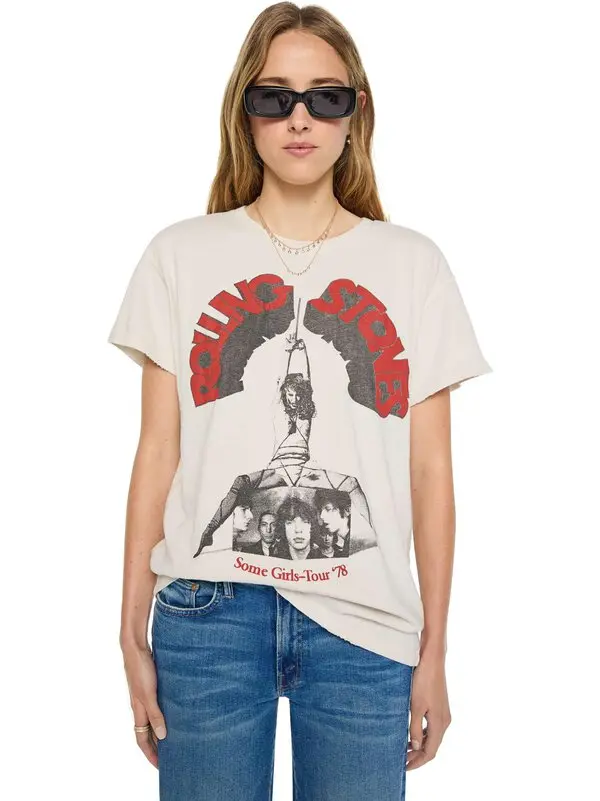 MadeWorn Rolling Stones Graphic T-shirt - White