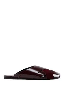 Proenza Schouler Slant Cross Slides - Merlot