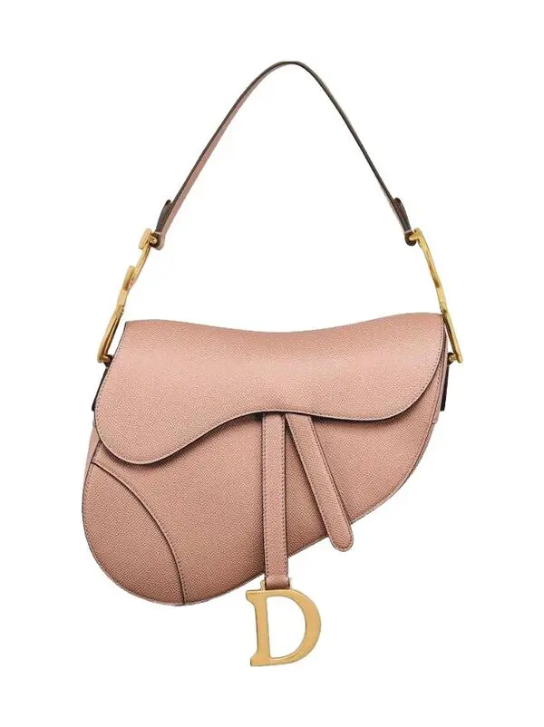 Dior Saddle Bag - Nude
