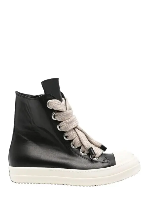 Rick Owens Jumbolace High-top Sneakers - Black