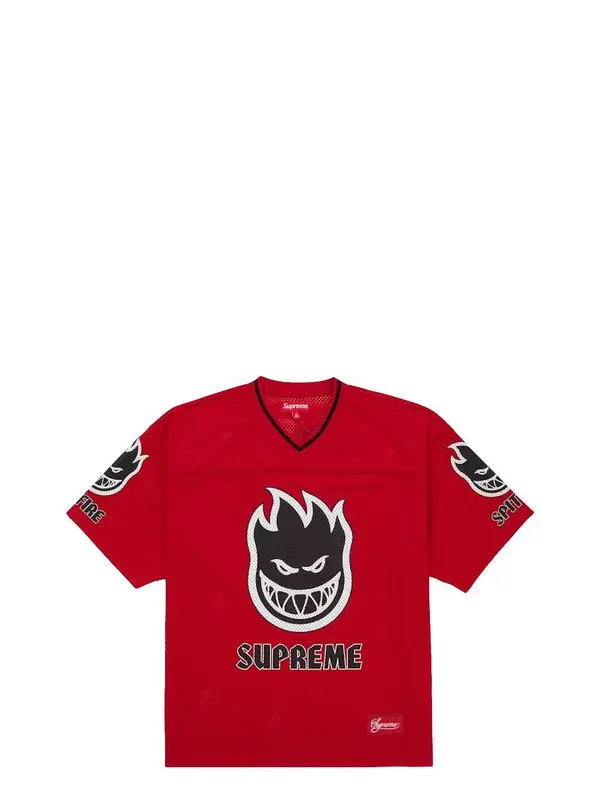 Supreme X Spitfire Football Jersey - Red