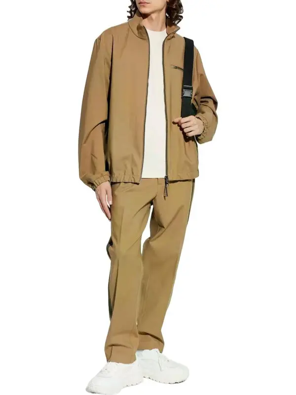 Moncler Zip-up Jacket - Neutrals