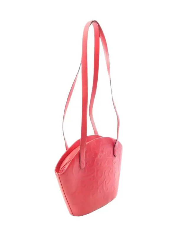 Saint Laurent Arabesque Shoulder Bag - Red
