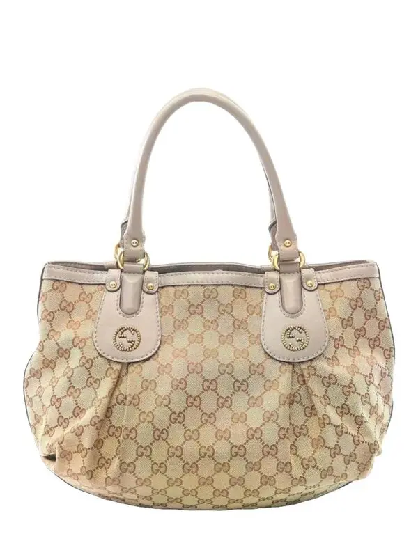 Gucci Gg Canvas Tote Bag - Neutrals