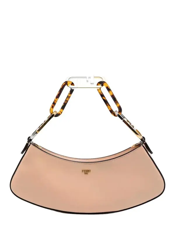 Fendi O Lock Swing Satchel - Pink