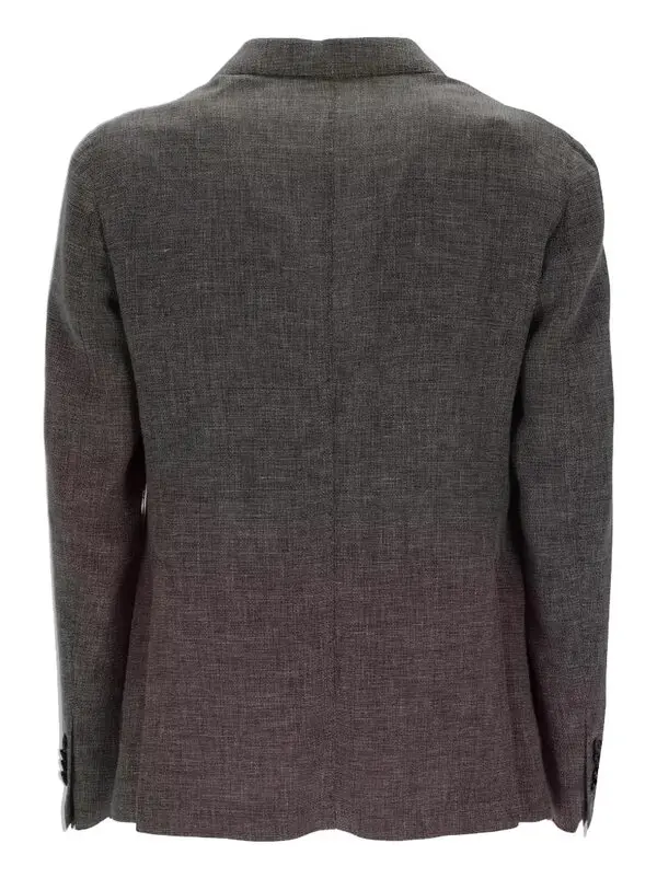 BRANDO Single-breasted Blazer - Grey