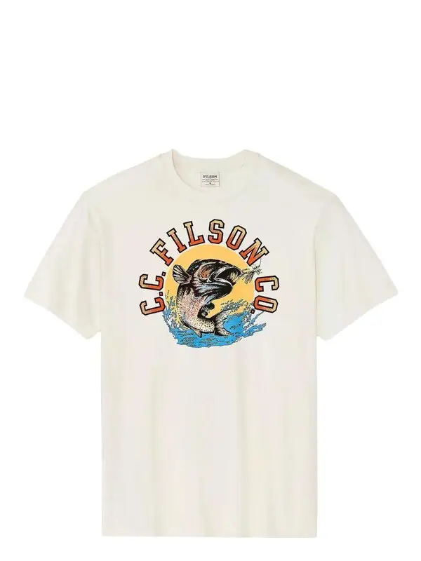 Filson Dry Fly Graphic-print T-shirt - Neutrals