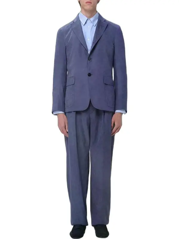 Emporio Armani Single-breasted Blazer - Blue