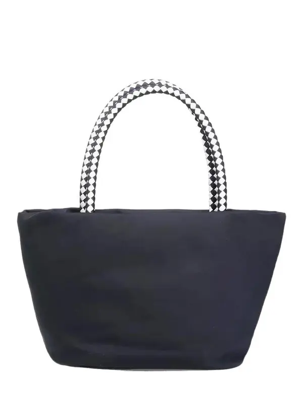 Tommy Hilfiger Woven-handle Marina Bucket Tote Bag - Blue