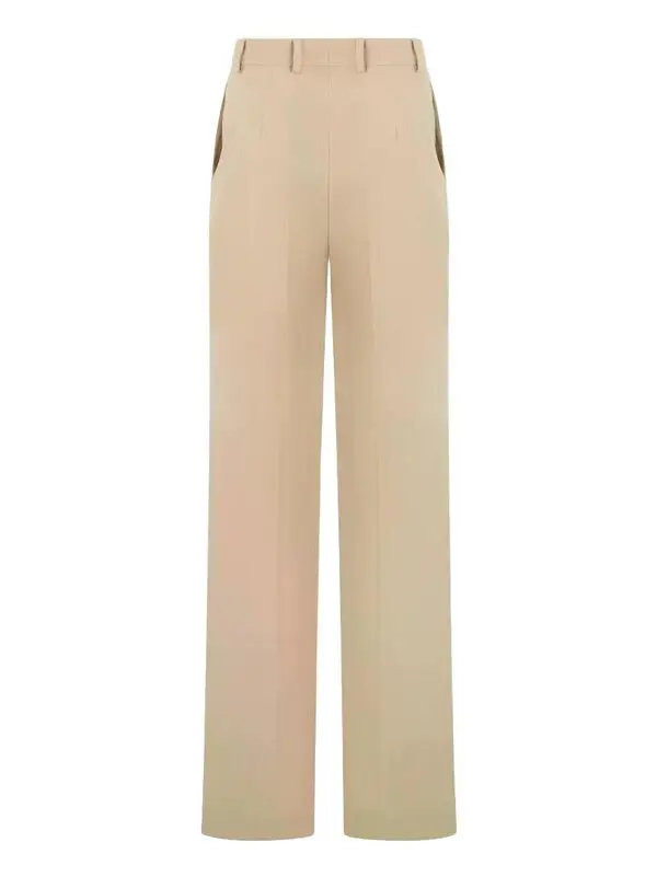 Alberta Ferretti High-waisted Trousers - Neutrals
