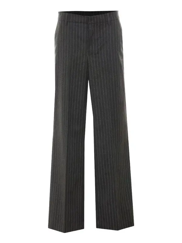 Zadig&Voltaire Stripe Pattern Trousers - Grey