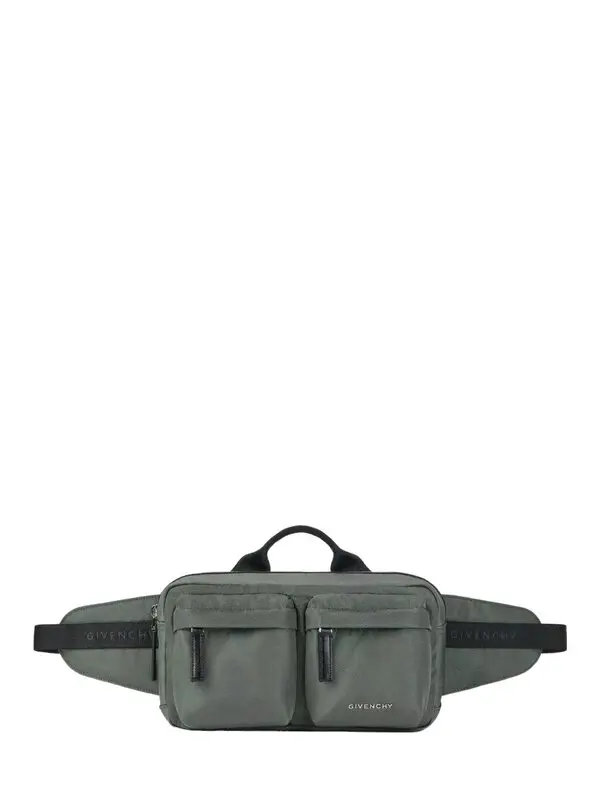 Givenchy Essential U Medium Logo-print Belt Bag - Green