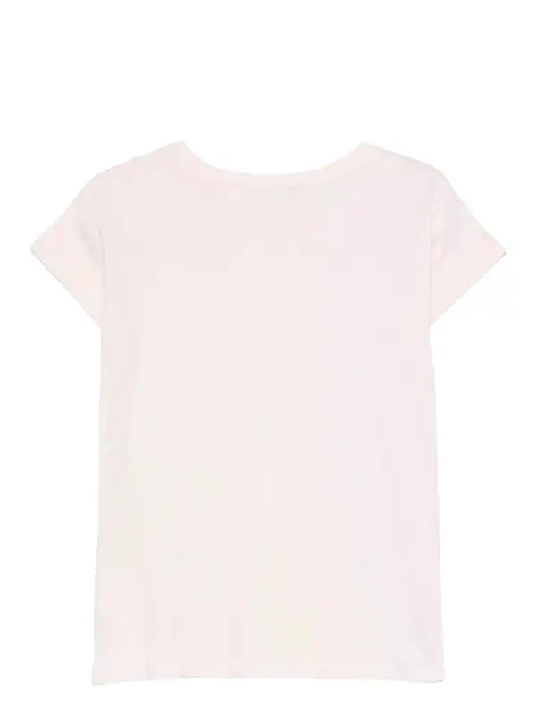 Barbour Logo Embroidered T-shirt - Pink