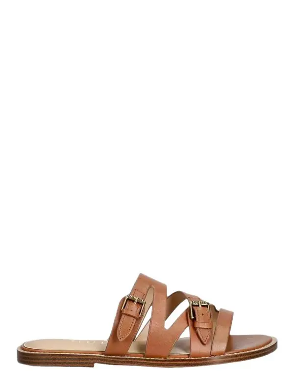 Guess Grayden Buckle-fastening Sandals - Brown