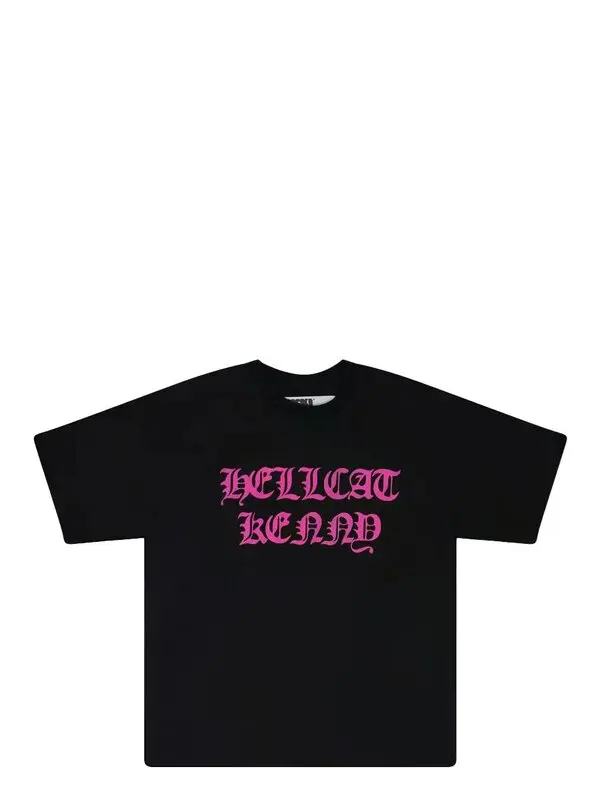 SP5DER Logo-print T-shirt - Black