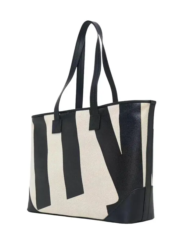 Rally Movement Logo Print Tote Bag - Neutrals