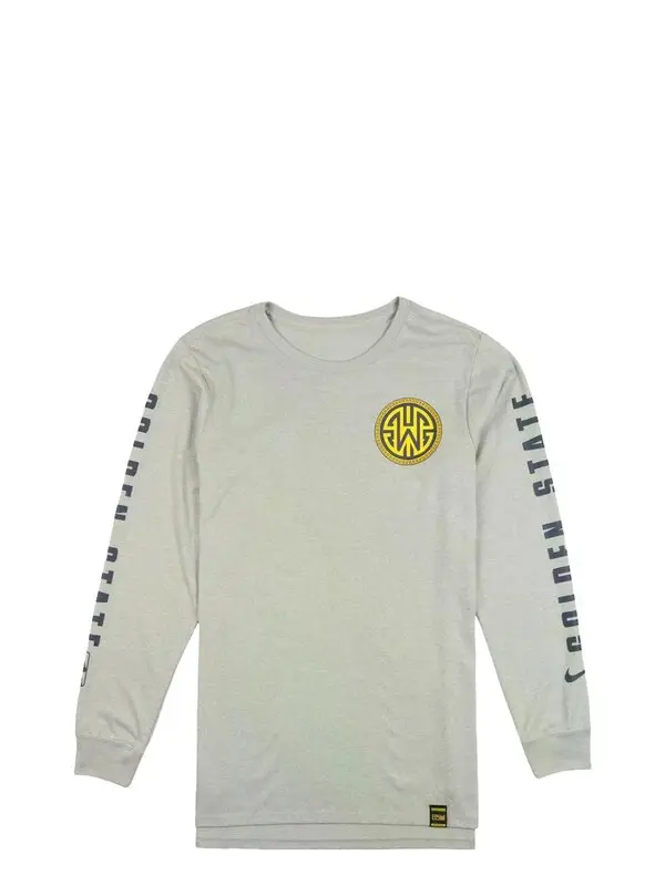 Nike Nba Golden State Warriors Dri-fit T-shirt - Grey