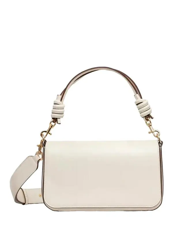 BENETTON Knot-detail Shoulder Bag - Neutrals