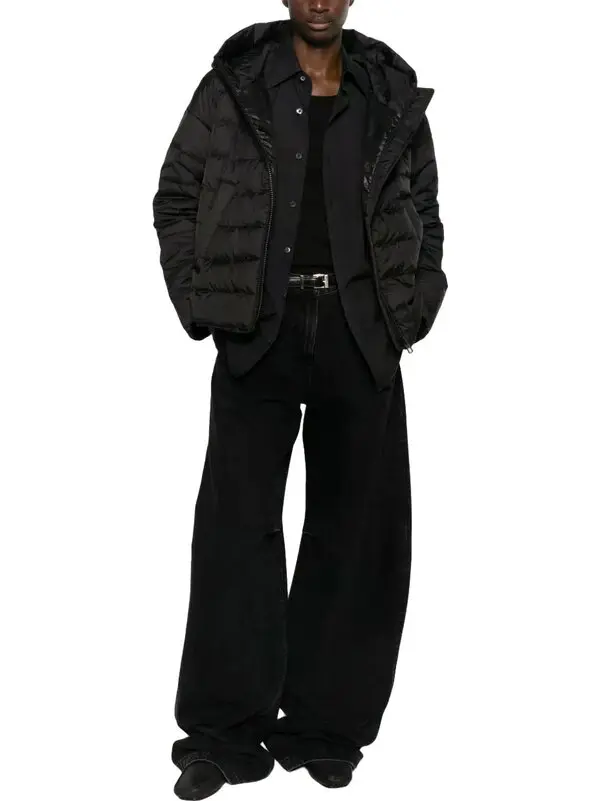 Marc O'polo Quilted Hooded Jacket - Black