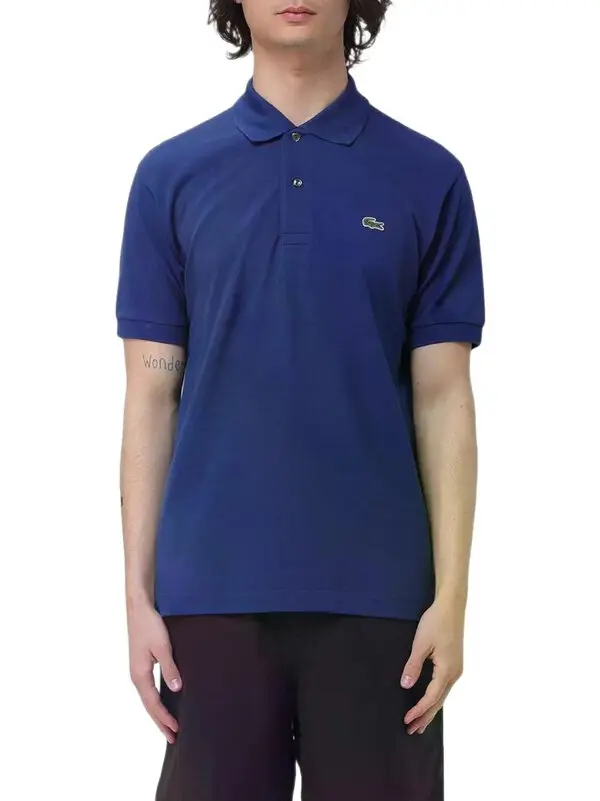 Lacoste Logo-patch Piqué Polo Shirt - Blue