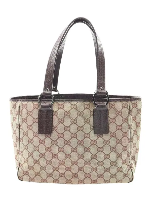 Gucci Gg Canvas Tote Bag - Neutrals