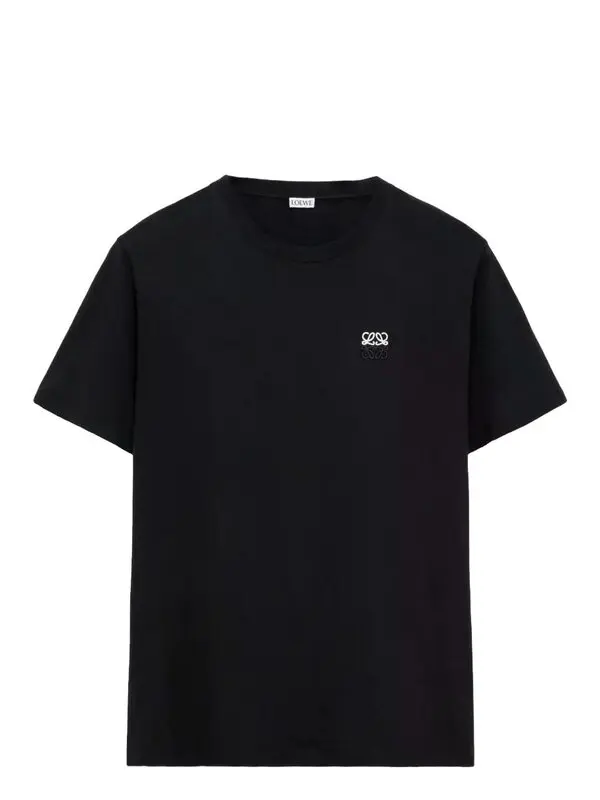 Loewe Regular Fit T-shirt In Cotton - Black