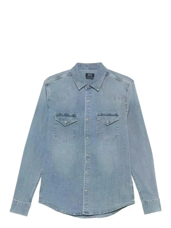 IMPURE Western-style Shirt - Blue