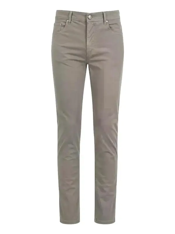 Jacob Cohen Slim-fit Jeans With Rear Logo Patch - Grey