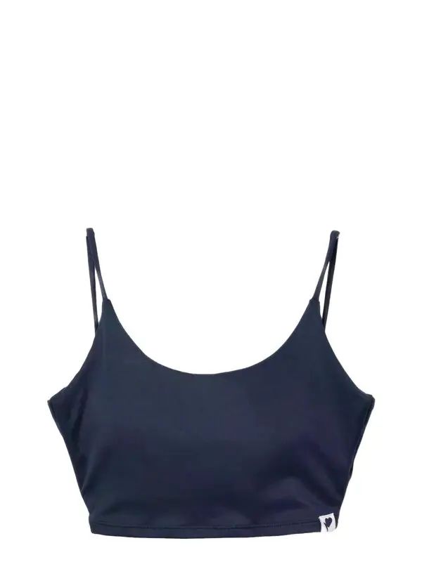 AAPE BY *A BATHING APE Apee™ A Bathing Ape® Logo Patch Vest Top - Blue