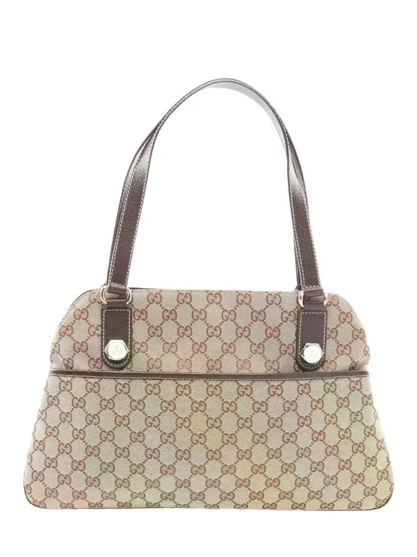 Gucci Gg Canvas Shoulder Bag - Neutrals