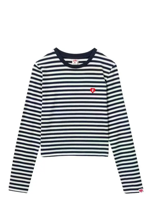 AAPE BY *A BATHING APE Apee™ A Bathing Ape® Logo-print T-shirt - Blue
