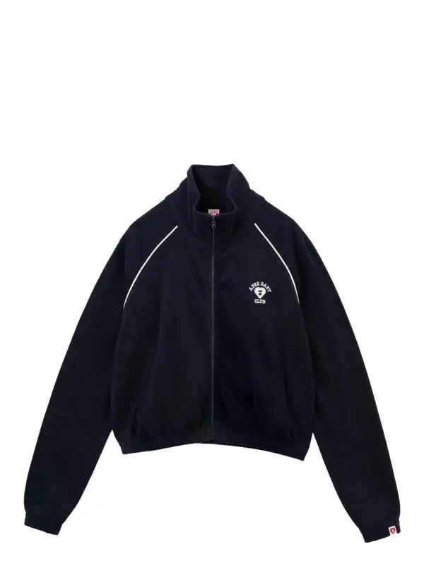 AAPE BY *A BATHING APE Apee™ A Bathing Ape® Logo Embroidered Track Jacket - Blue