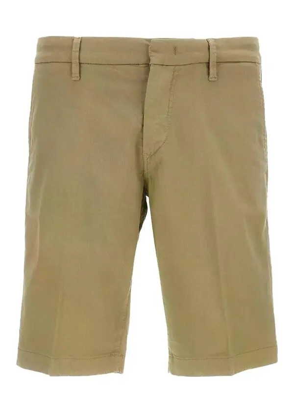 FAY Belt-loop Chino Shorts - Neutrals