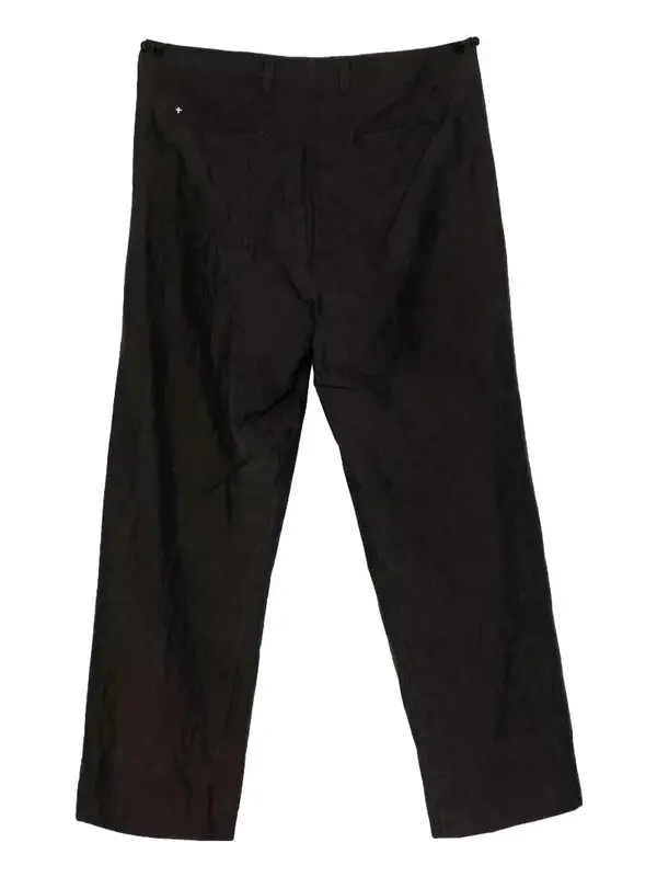 MA+ Reversible Pleated Trousers - Brown