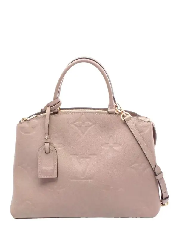 LOUIS VUITTON Grand Palais Monogram Empreinte Tote Bag - Neutrals