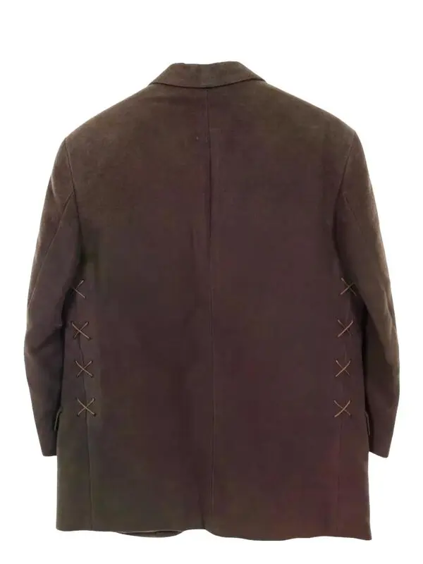 Hermès 2000s Single-breasted Blazer - Brown
