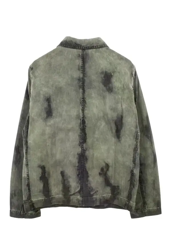Dior Bee Embroidery Shirt - Green