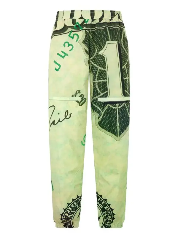 Moschino Graphic-print Track Pants - Neutrals